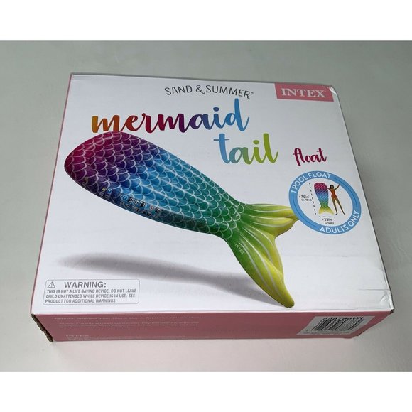 Intex | Toys | Intex Inflatable Mermaid Tail Swimming Pool Float Adult ...